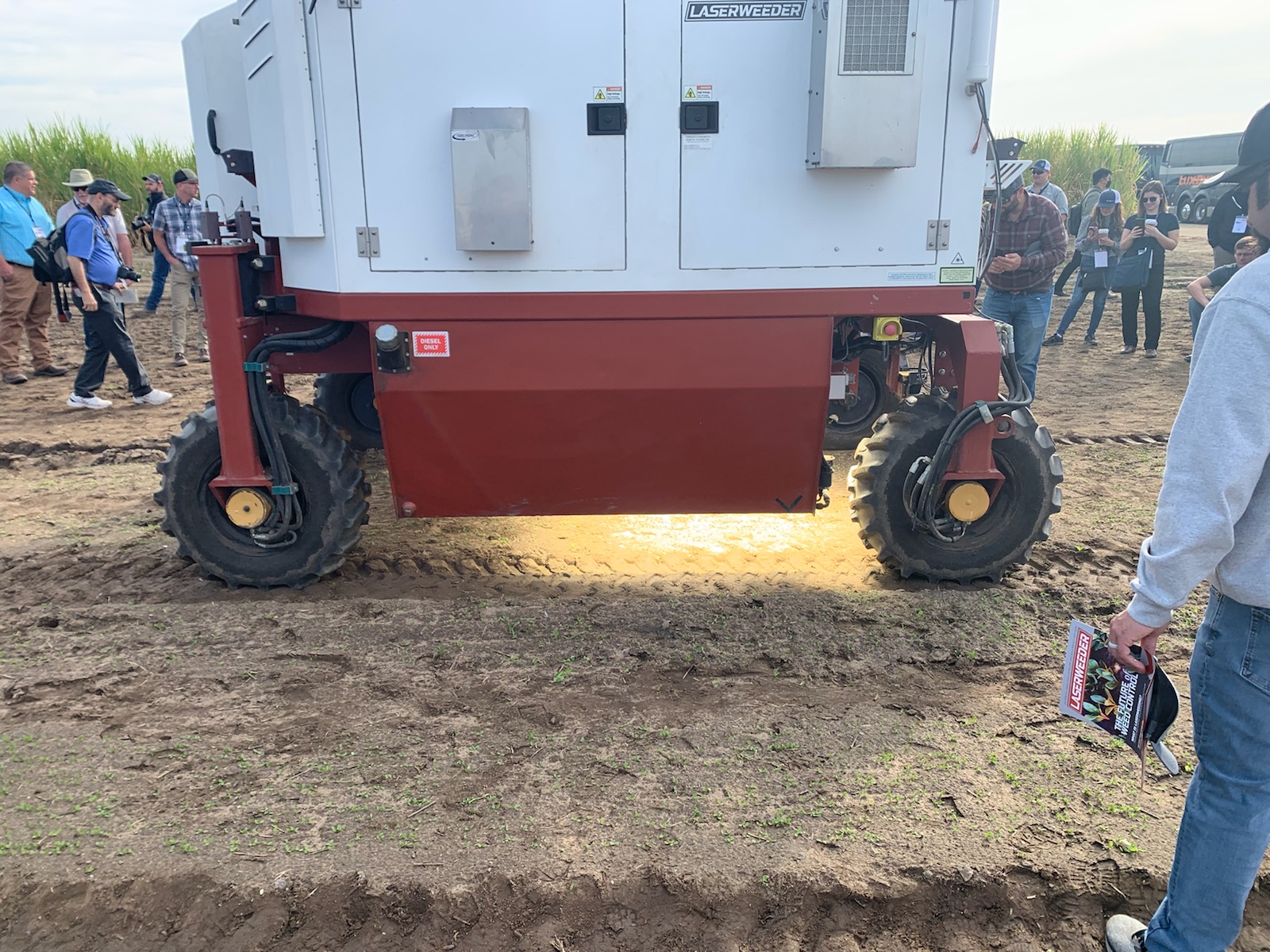 Question of the Week – Autonomous Laser Weeder – The South Carolina Grower