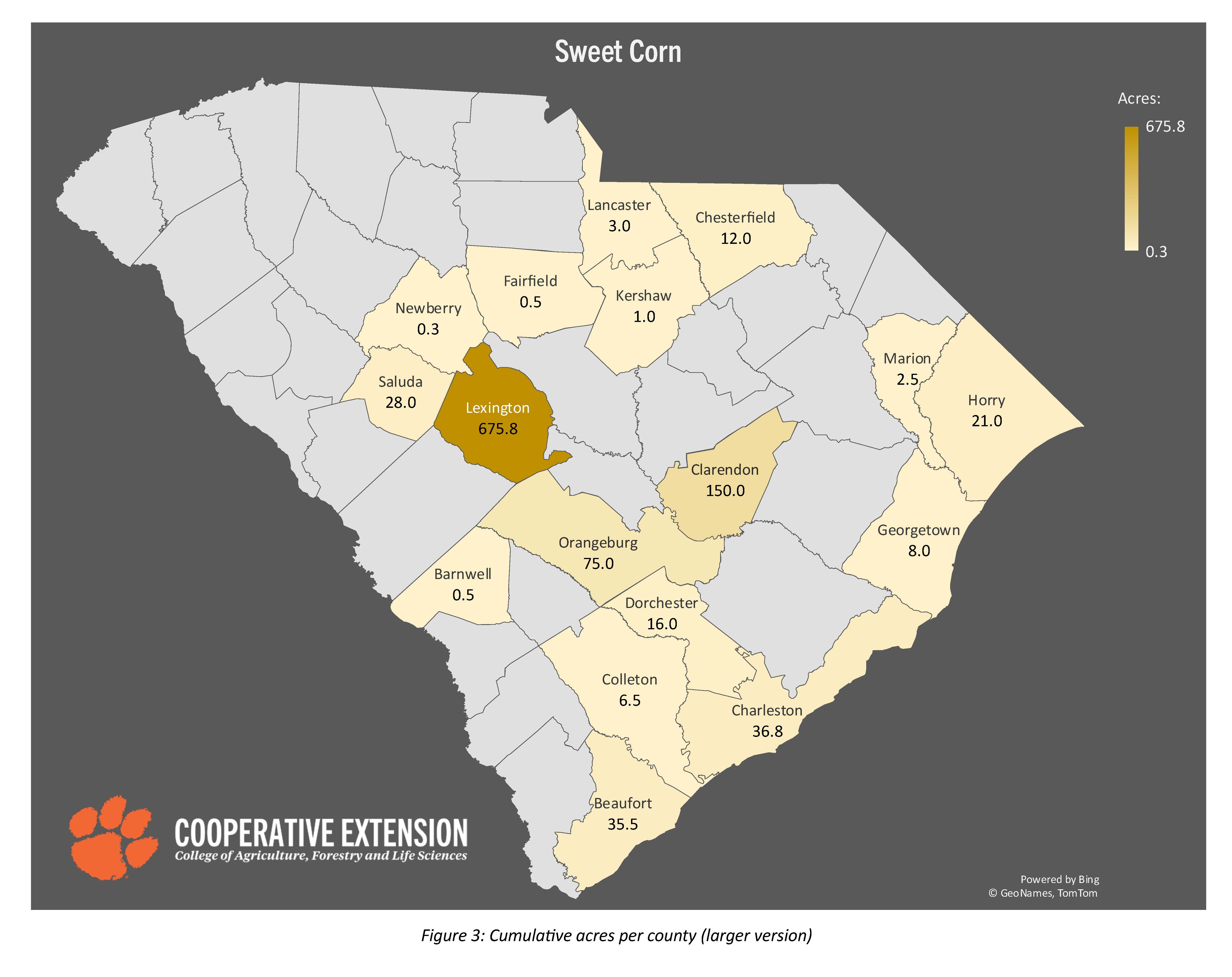 2022 Sweet Corn Stats – The South Carolina Grower